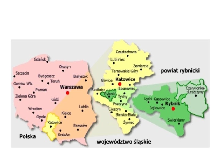 Edukacja Regionalna Modu 2 Geografia miasta Rybnika regionu
