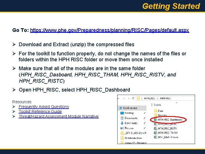 Healthcare Public Health HPH Sector Integrated Risk Assessment