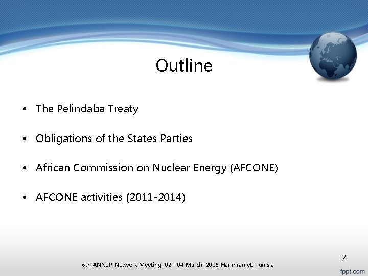 African Nuclear WeaponFree Zone Treaty Pelindaba Treaty African