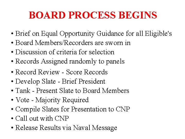 FY11 MASTER AND SENIOR CHIEF PETTY OFFICER SELECTION