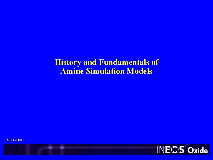 Simulation of Amine Plants Fundamental Models and Limitations