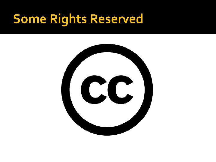License Basics Creative Commons April 20 2010 Sue