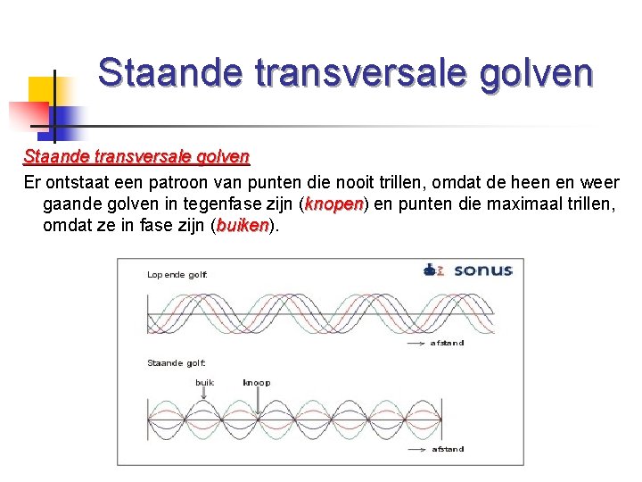 Trillingen Trillingen Geluid is een trilling maar niet