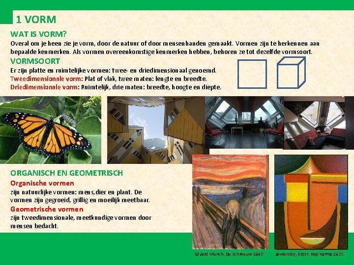 ARTi KUNSTBOEK THV BEELDENDE ASPECTEN I 1 Vorm