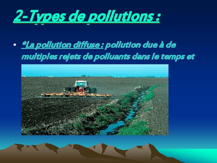 La pollution et ses effets sur la plante