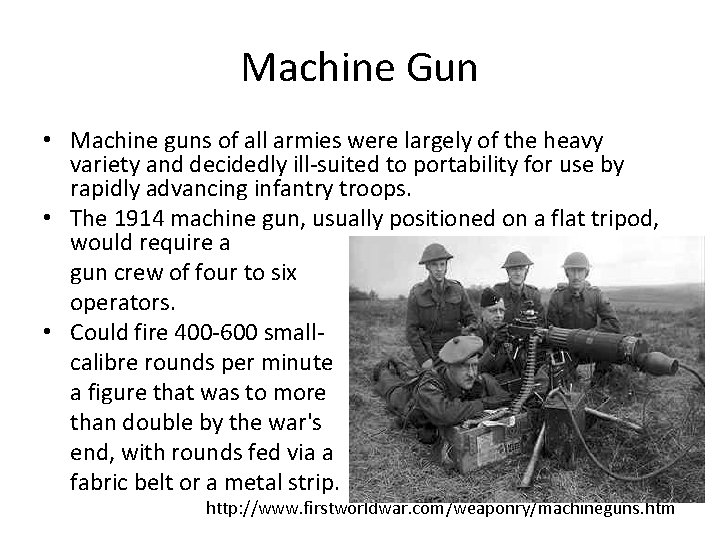 Trench Warfare Why was war fought from trenches