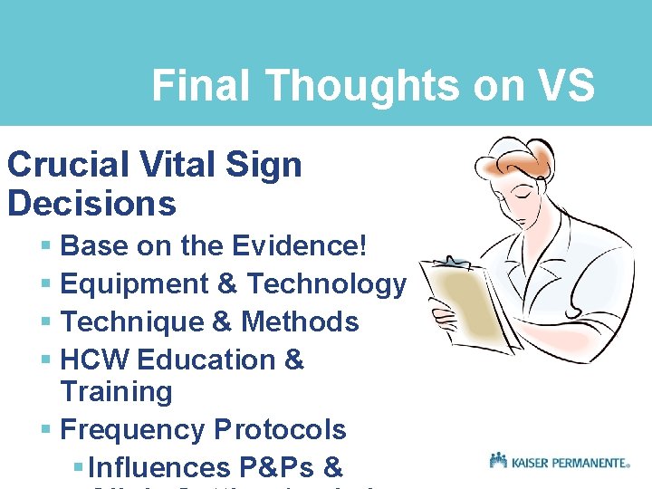Vital Signs in the Ambulatory Setting An EvidenceBased
