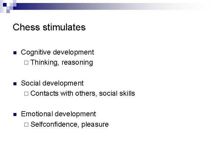 Chess and autism Chess a bridge between two