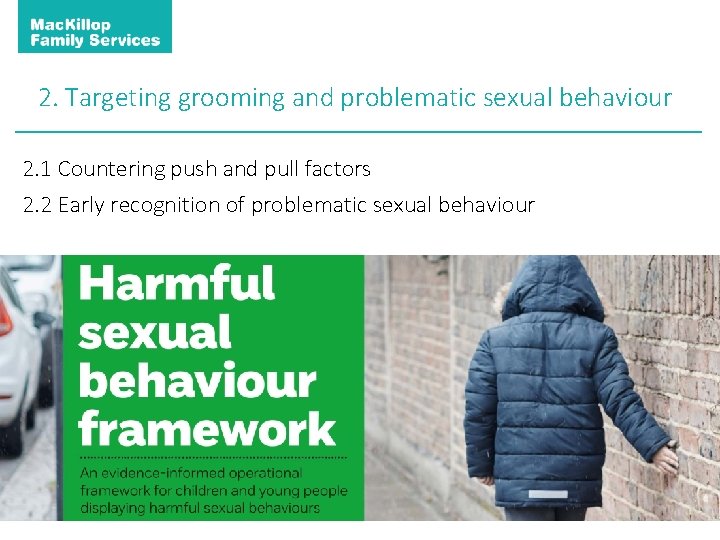 Preventing Harmful Sexual Behaviour and Child Sexual Exploitation