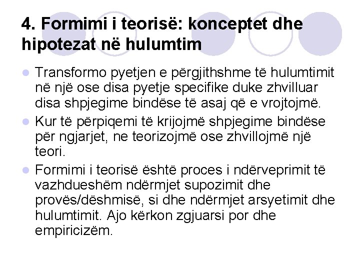 Metodat e hulumtimit Si t kryeni nj projekt