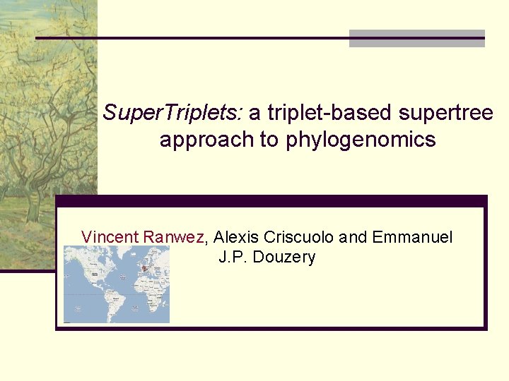 Super Triplets a tripletbased supertree approach to phylogenomics