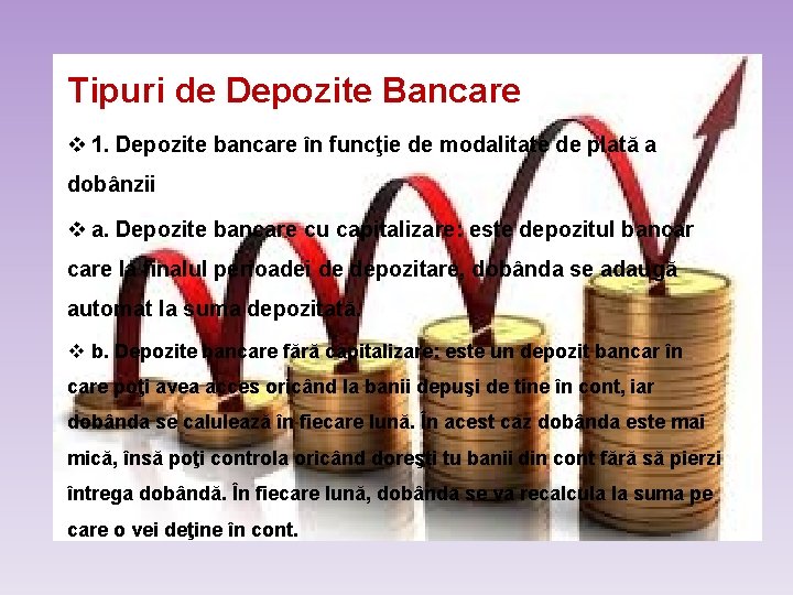Tipuri de Depozite Bancare pe care le poti