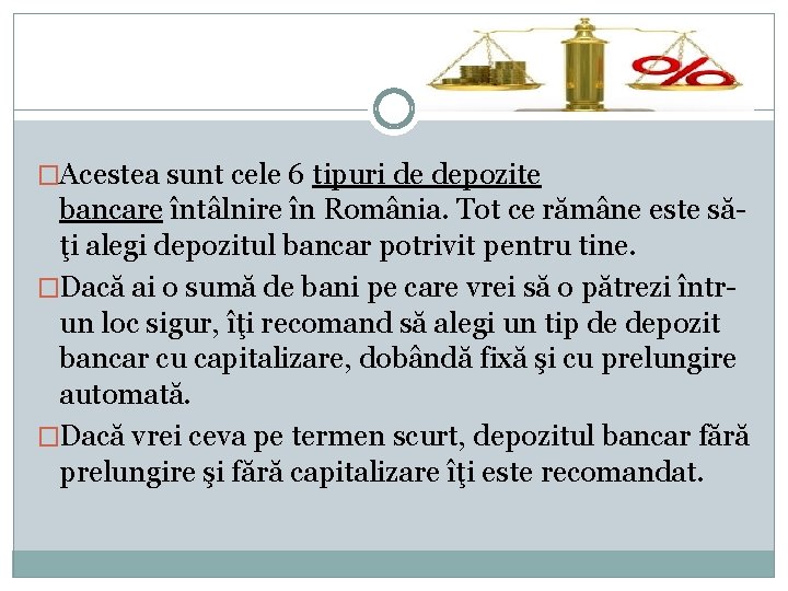 Tipuri de Depozite Bancare pe care le poti