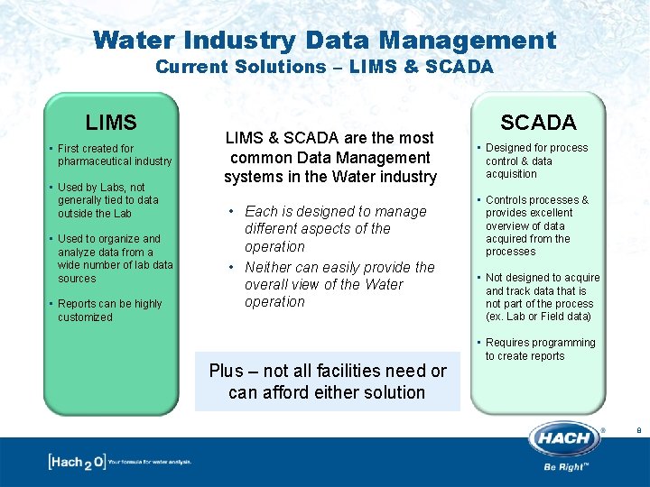 Hach Water Information Management Solution WIMS Overview 1
