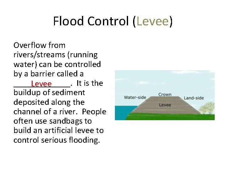 Agents of Erosion Notes Erosion Caused byRunning Water