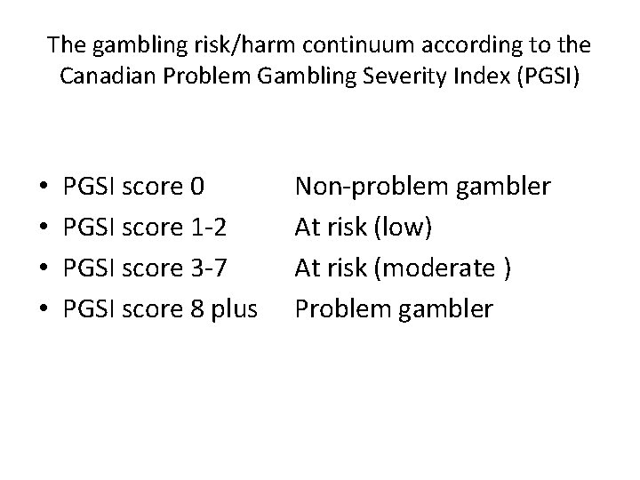 Gambling Harm Reduction Are You Serious Jim Orford