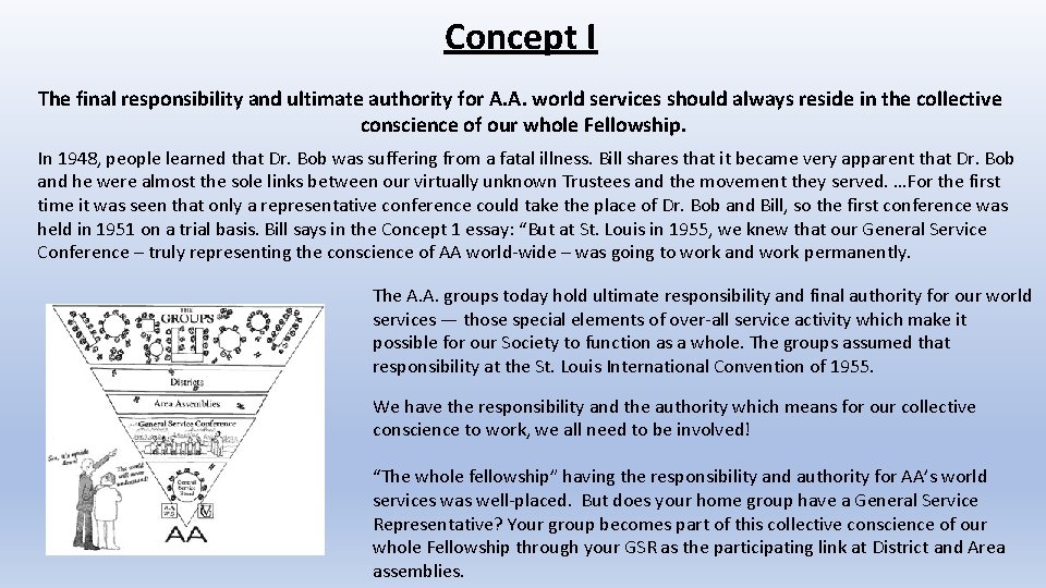 Area 81 Alcoholics Anonymous Presents The Twelve Concepts
