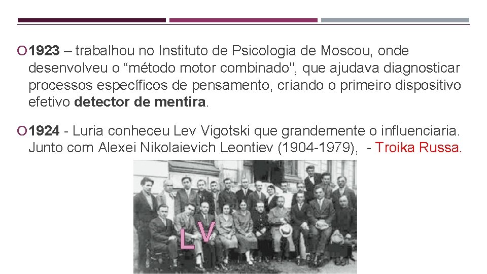 A NEUROPSICOLOGIA DE ALEXANDER LURIA O CONCEITO DE