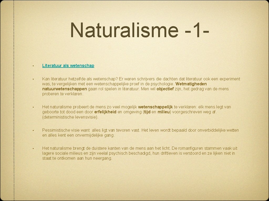 Het ontstaan van de moderne literatuur 1880 1914