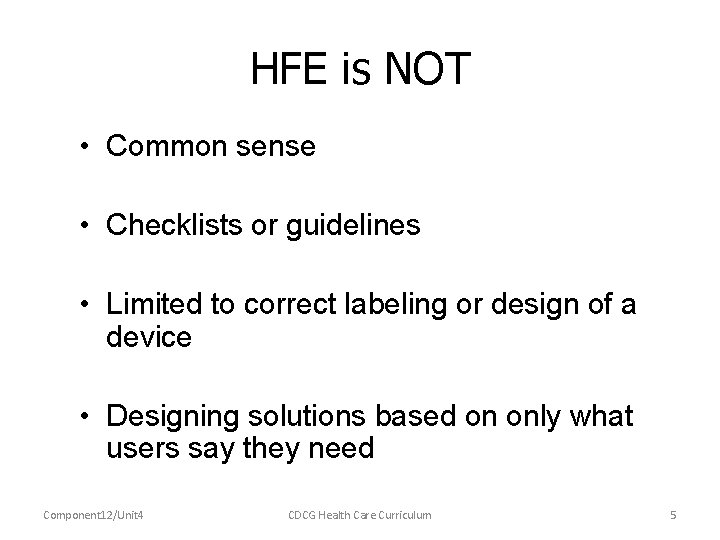 4 1 Introduction to Human Factors in Patient