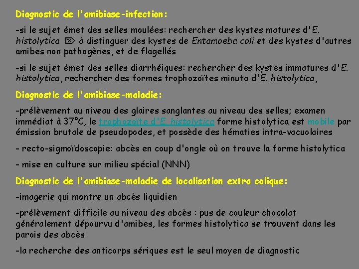 COURS DE PARASITOLOGIE DUT ABB 6 Les Filaires