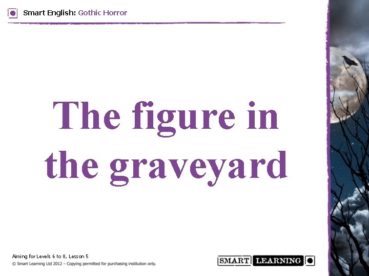 Smart English Gothic Horror The figure in the