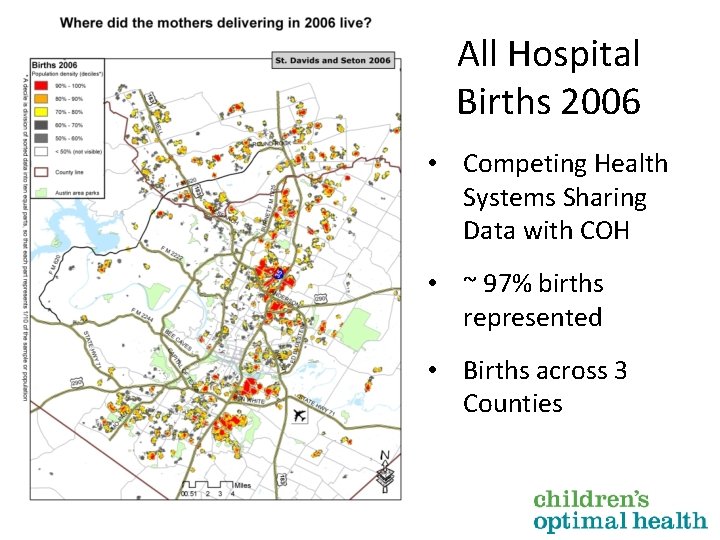 Visible changes for a healthy future Using Mapping