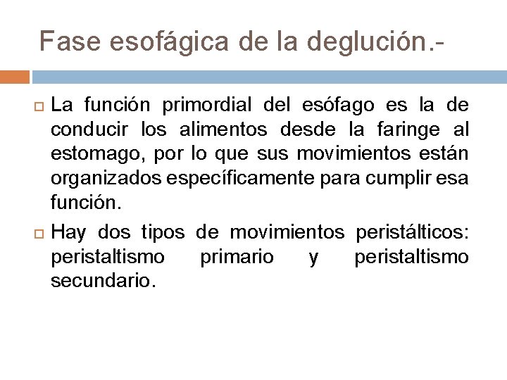 Captulo 6 Clase 3 La masticacin La deglucin
