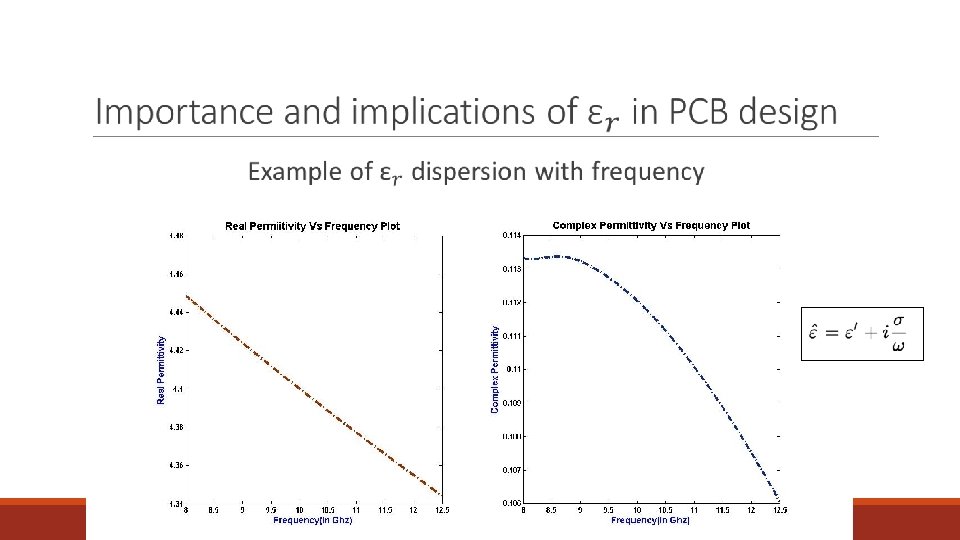 Substrate permittivity measurement for PCB Printed Technology Circuits