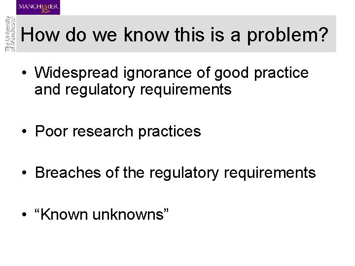 Research Integrity Governance Outline Scope of Research Integrity