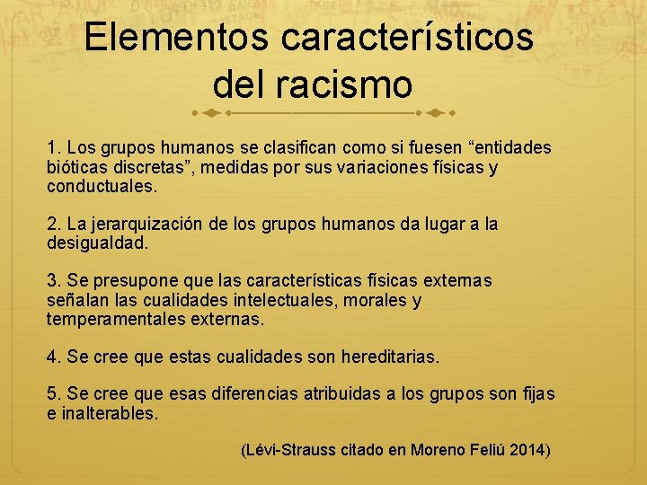 La raza como categora cultural y el racismo