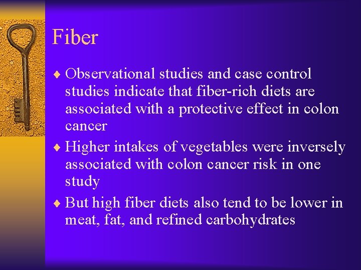 Nutrition in Cancer Prevention Nutrition in Cancer Prevention