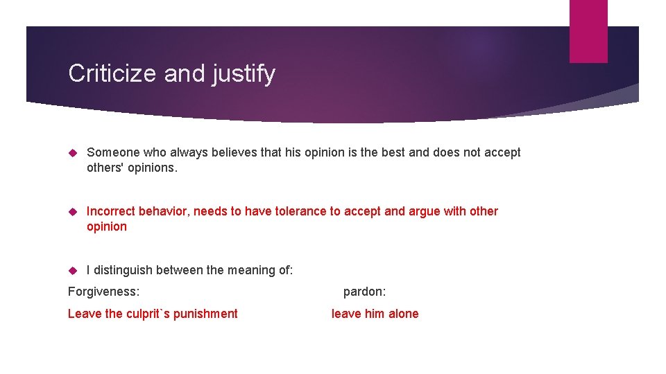 Tolerance UNIT 6 LESSON 2 Learning objectives EXPLAIN