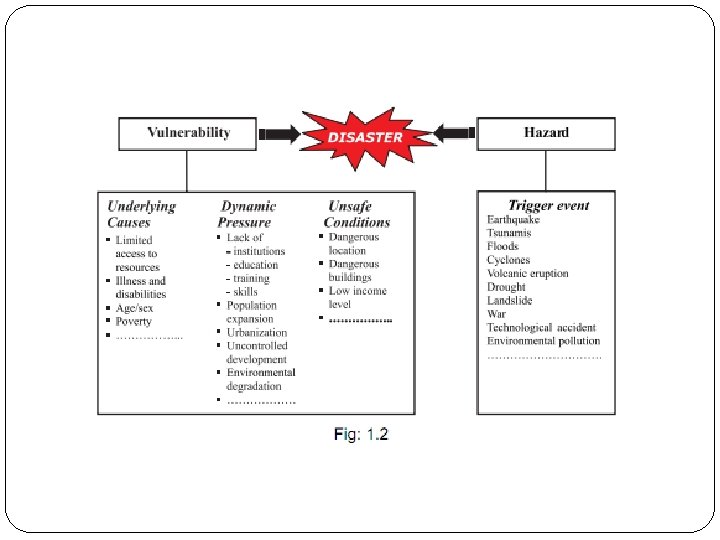 Geography Edexcel AS World at risk Hazards Contents