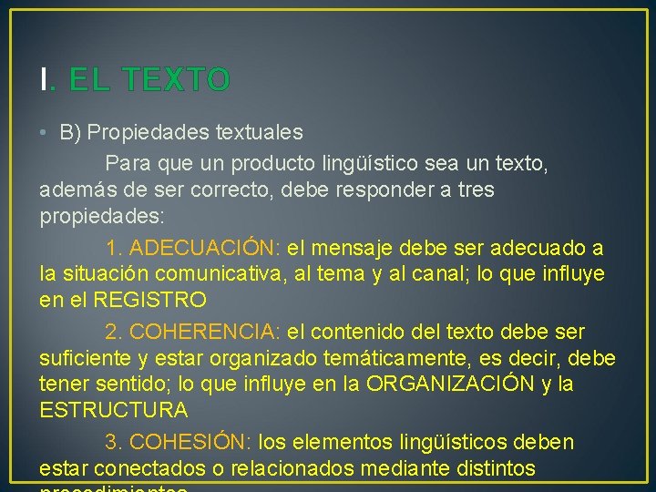EL TEXTO LOS TEXTOS EXPOSITIVOS ESQUEMA DE CONTENIDOS
