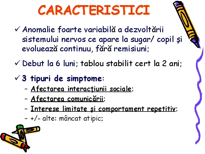 GENETICA AUTISMULUI Conf Dr Cristina Rusu Cabinetul de