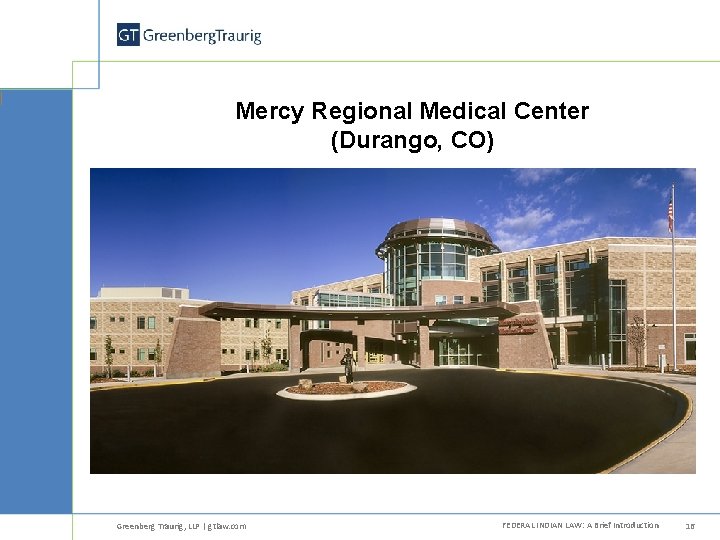 FEDERAL INDIAN LAW A Brief Introduction By Troy