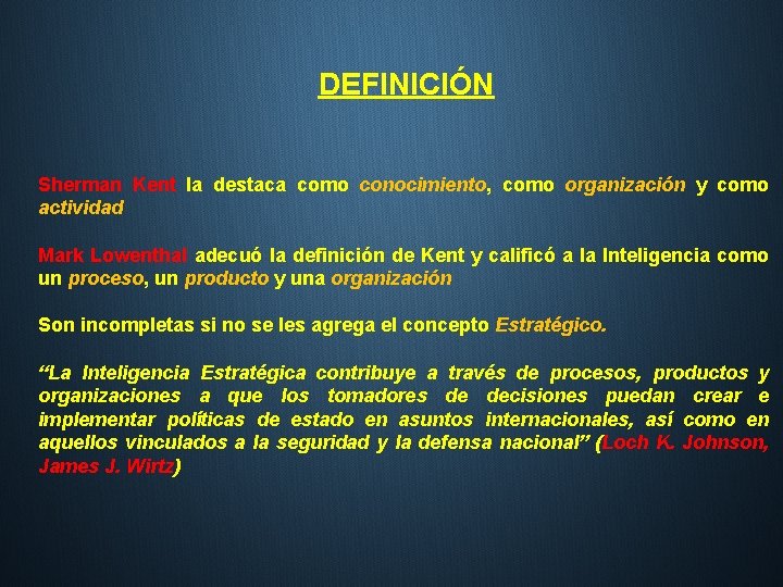 INTELIGENCIA EN EL PROCESO DE TOMA DE DECISIONES
