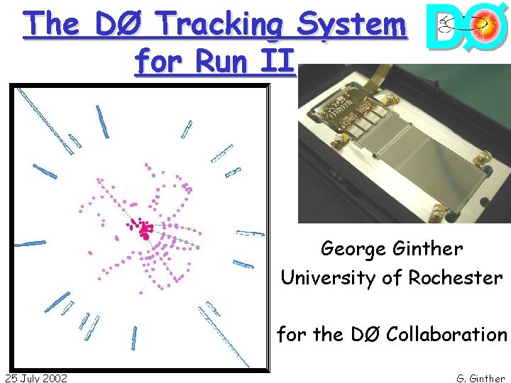 The D Tracking System for Run II George