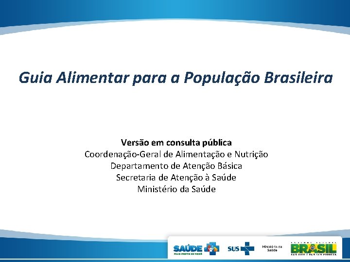 Guia Alimentar para a Populao Brasileira Verso em