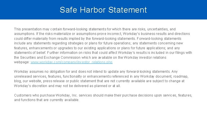 Workdays transformation to a new language platform Developing