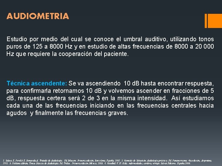 ACUMETRIA AUDIOMETRIA LOGOAUDIOMETRIA IMPEDANCIOMETRIA DR EDGAR IVAN ...