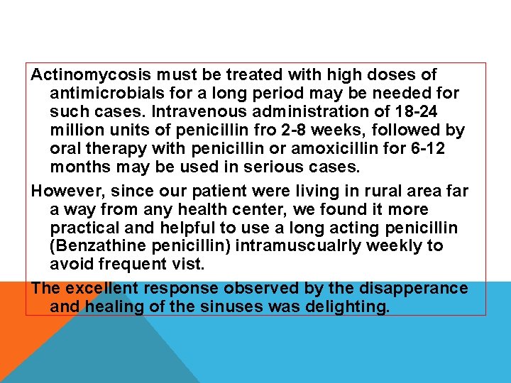 PRIMARY CUTANEOUS ACTINOMYCOSIS FIRST CASE REPORT FROM KURDISTAN