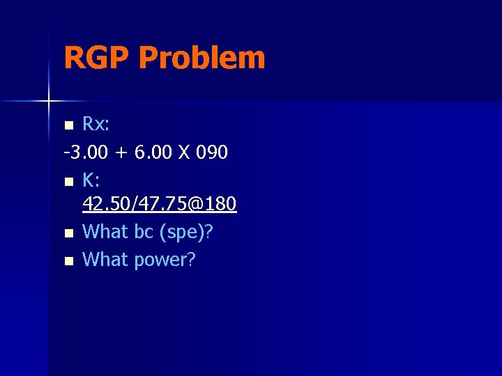 Contact Lenses Overview of basics and considerations for