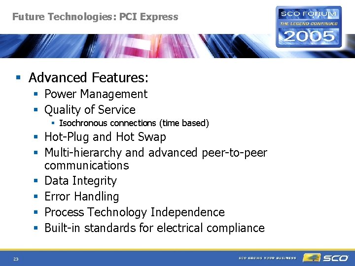 Future Hardware Platform Technologies Presented by Alexander Sack