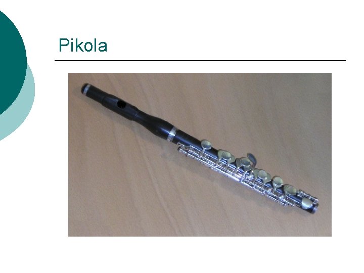 Pn fltna pikola Kristna Vytalov Pn fltna je