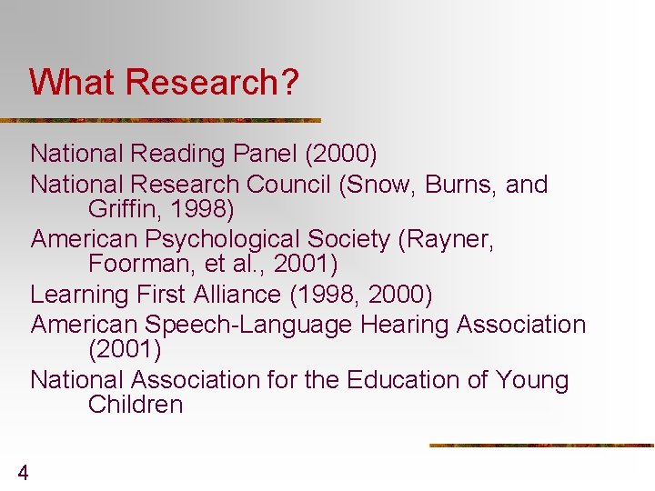What Do We Mean by Americas Reading Crisis