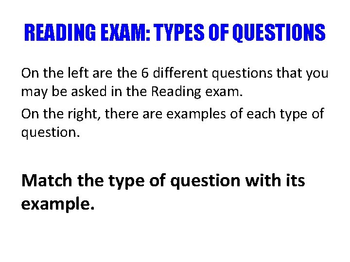 GCSE English Language Unit One and Two Revision