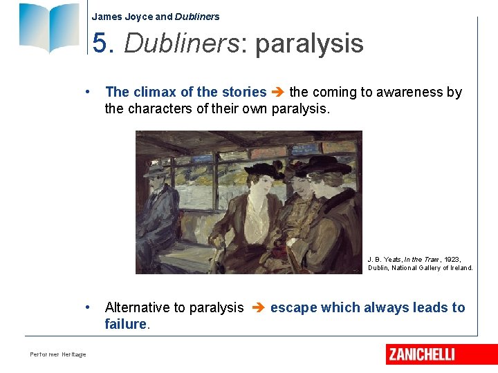 James Joyce and Dubliners Performer Heritage Marina Spiazzi
