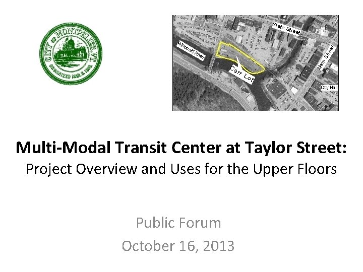 MultiModal Transit Center at Taylor Street Project Overview